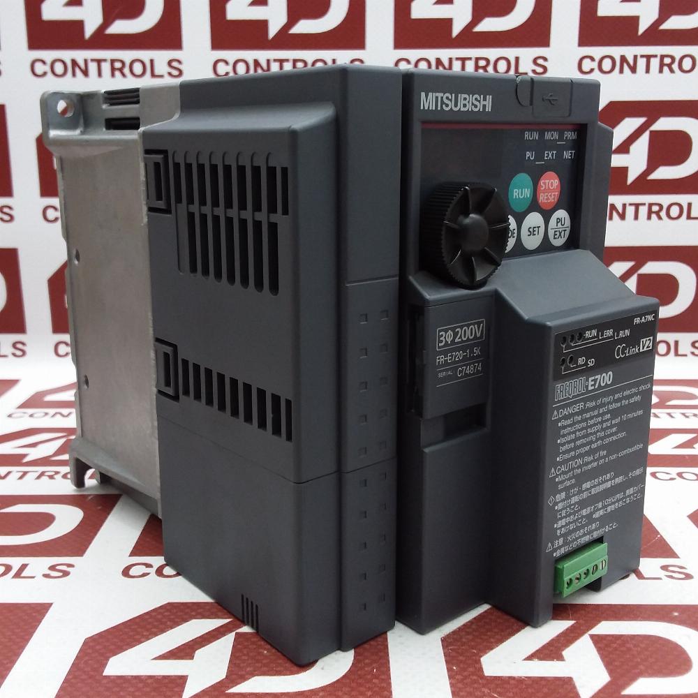 FR-E720-1.5K | Mitsubishi | Inverter Drive, 3 Phase, 220VAC