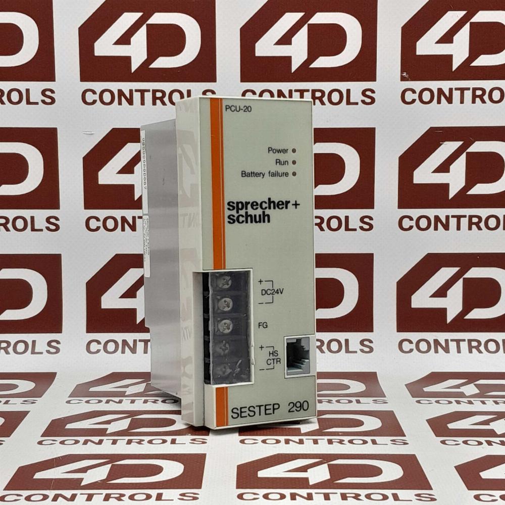 PCU-20 | Sprecher + Schuh | Softstarter, CPU Module, 24VDC