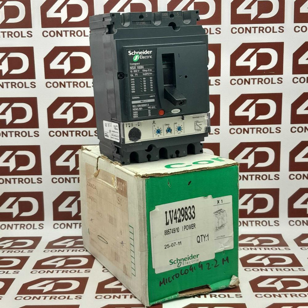 LV429833 | Schneider | Circuit Breaker, Compact NSX100N