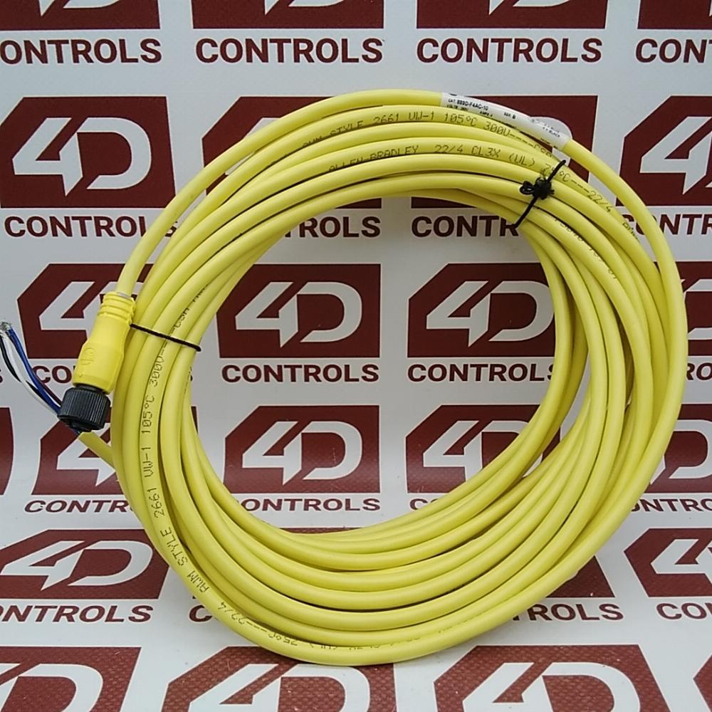 889D-F4AC-10 | Allen Bradley | DC Micro M12 Female Straight