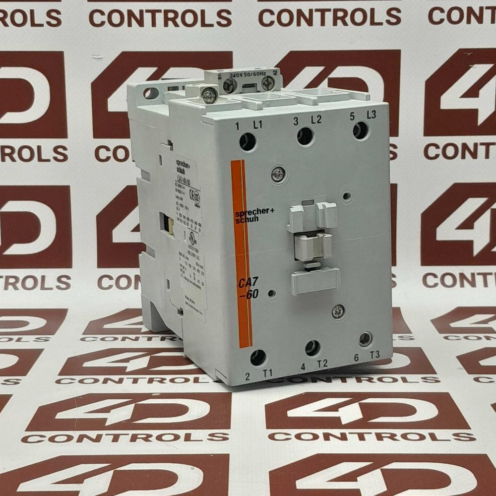 CA7-60-00-240 | Sprecher + Schuh | Contactor, 3 Pole, 60A