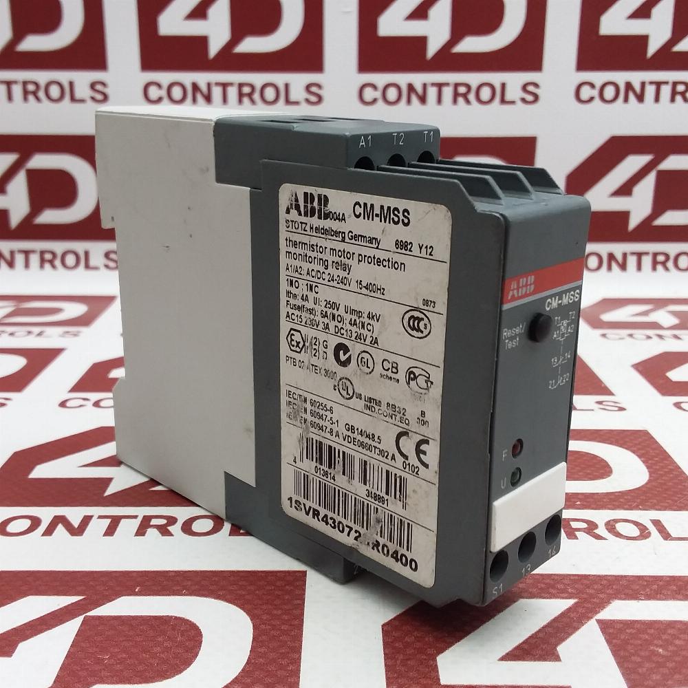 1SVR430720R0400 | ABB | Thermistor Relay 24-240VAC/DC