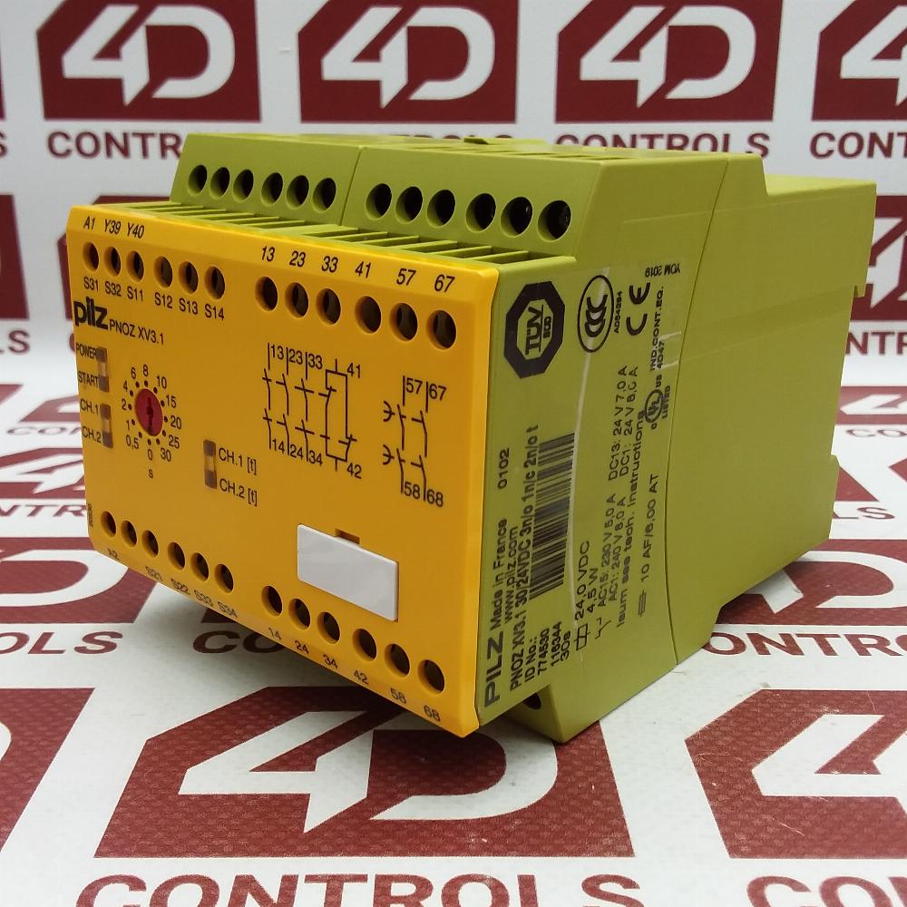 774530 | Pilz | (PNOZ-XV3.1-30/24VDC-3N/O-1N/C-2N/O-T)