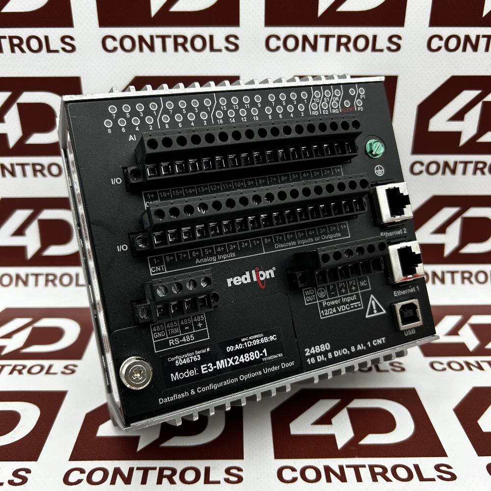 E3-MIX24880-1 | Red Lion | E3 I/O Module, 2 Ethernet Ports