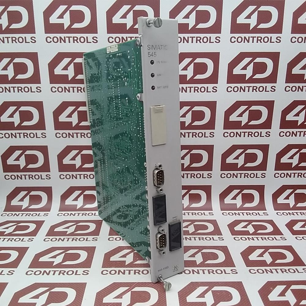545-1103 | Siemens | Simatic TI545, CPU Module, 96KB Memory