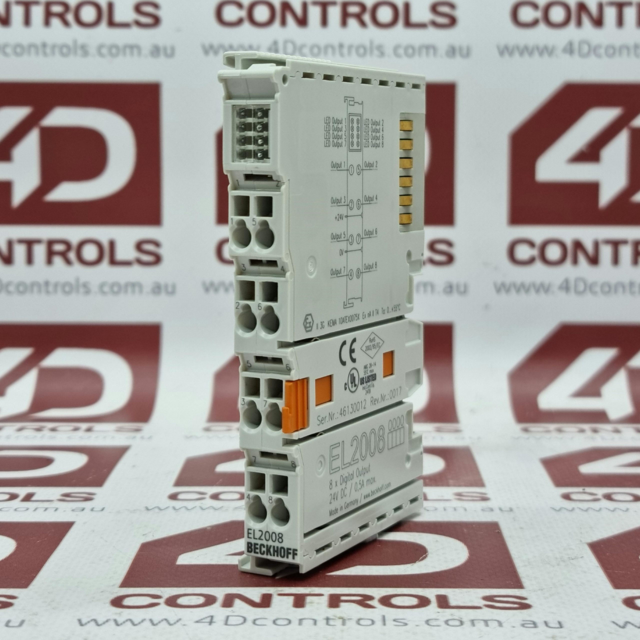 EL2008 | Beckhoff | Digital Output Terminal, 8 Channel, 0.5A