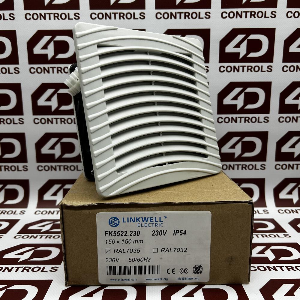 FK5522.230 | LINKWELL | Fan and Filter, 230V, 50/60Hz, 0.14A