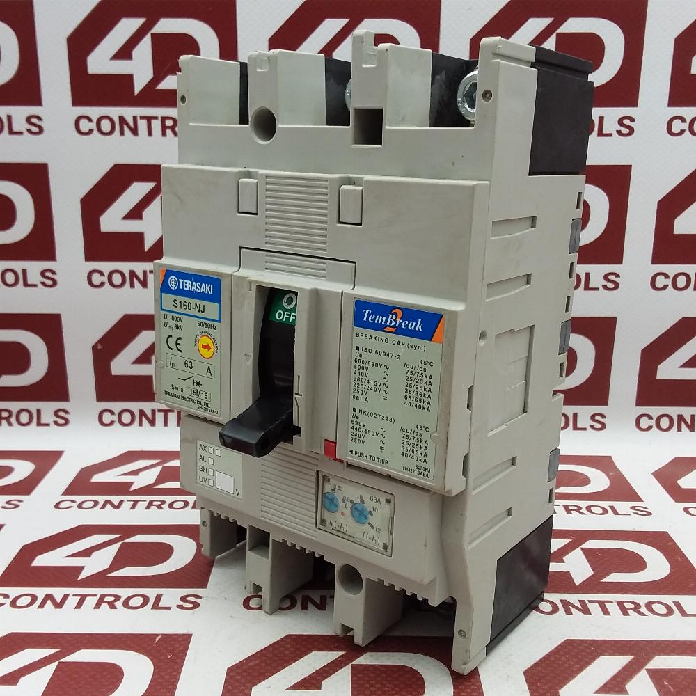 S160-NJ 3P 63A | Teraski | TemBreak 2 | Circuit Breaker, 3P