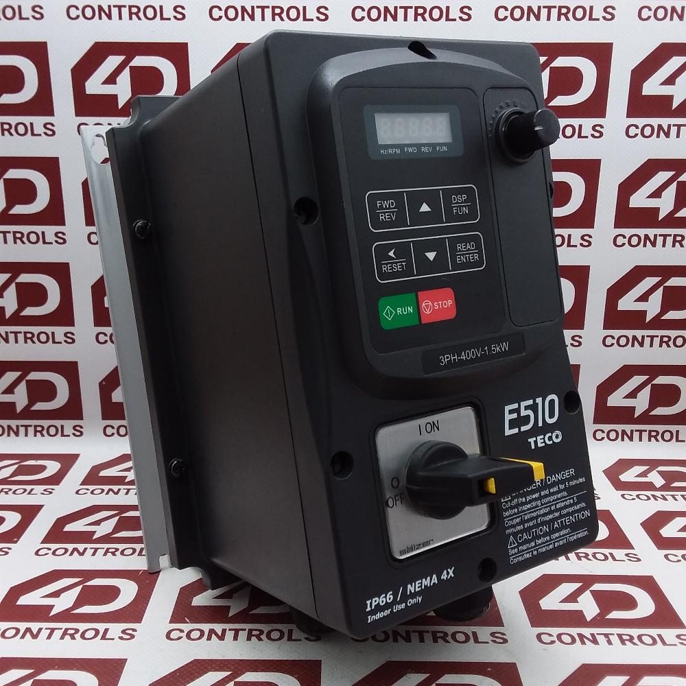 E510-402-H3FN4S | Teco | Medium Duty Inverter, 50/60Hz