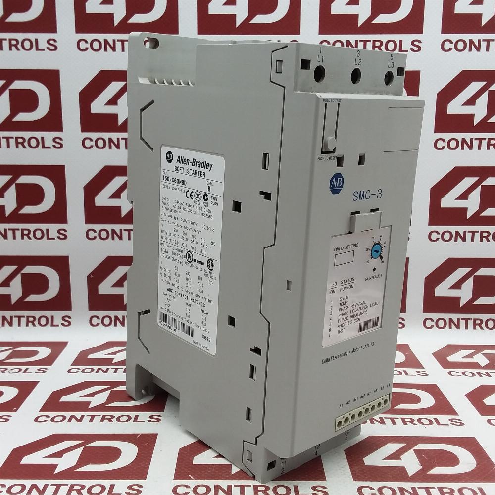 150-C60NBD | Allen Bradley | SMC-3 | Soft Starter, 3 Phase
