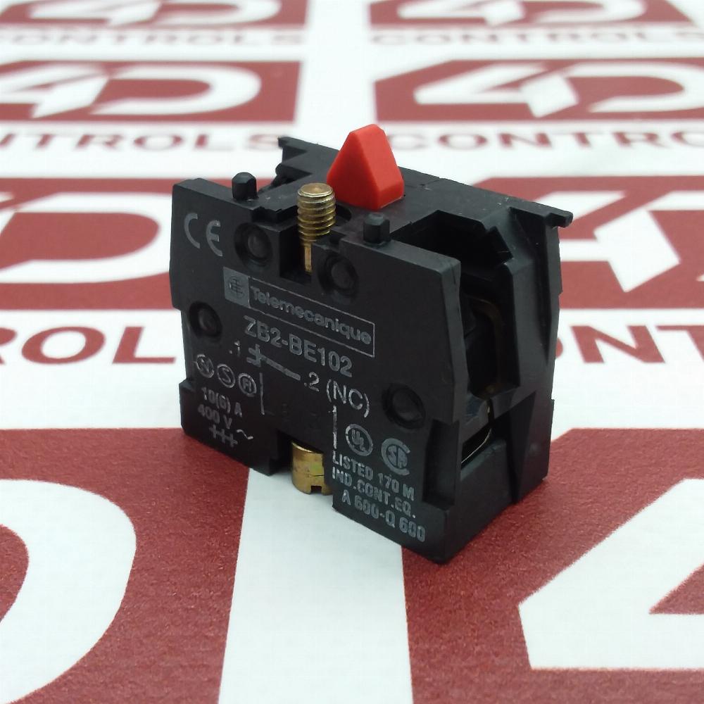 ZB2-BE102 | Telemecanique | Contact Block, 10A , 600V , 6kV
