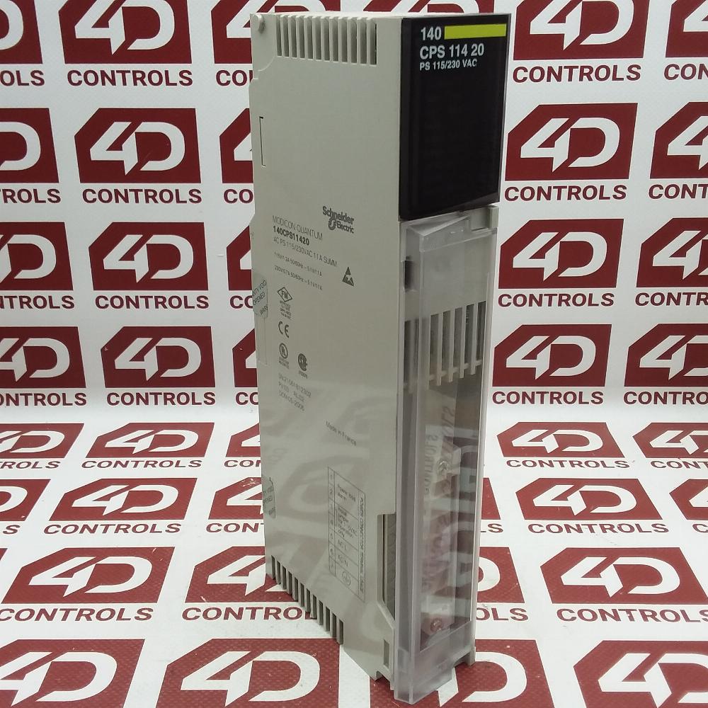140CPS11420 | Modicon | Power Supply Module, 115V/230VAC, 2A