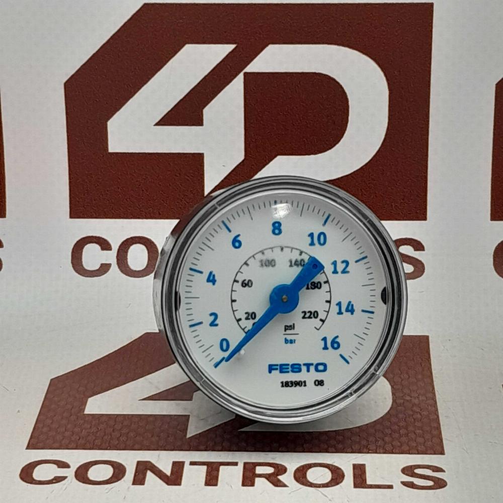183901 | Festo | (MA-40-16-G1/4-EN), Pressure Gauge, IP43