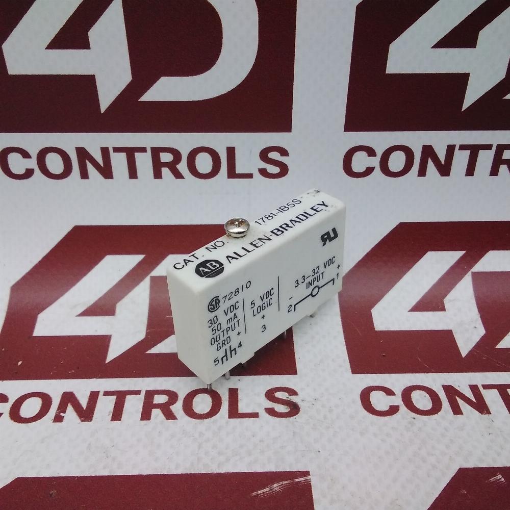 1781-IB5S | Allen Bradley | I/O Module, 50mA, 3.3-32VDC