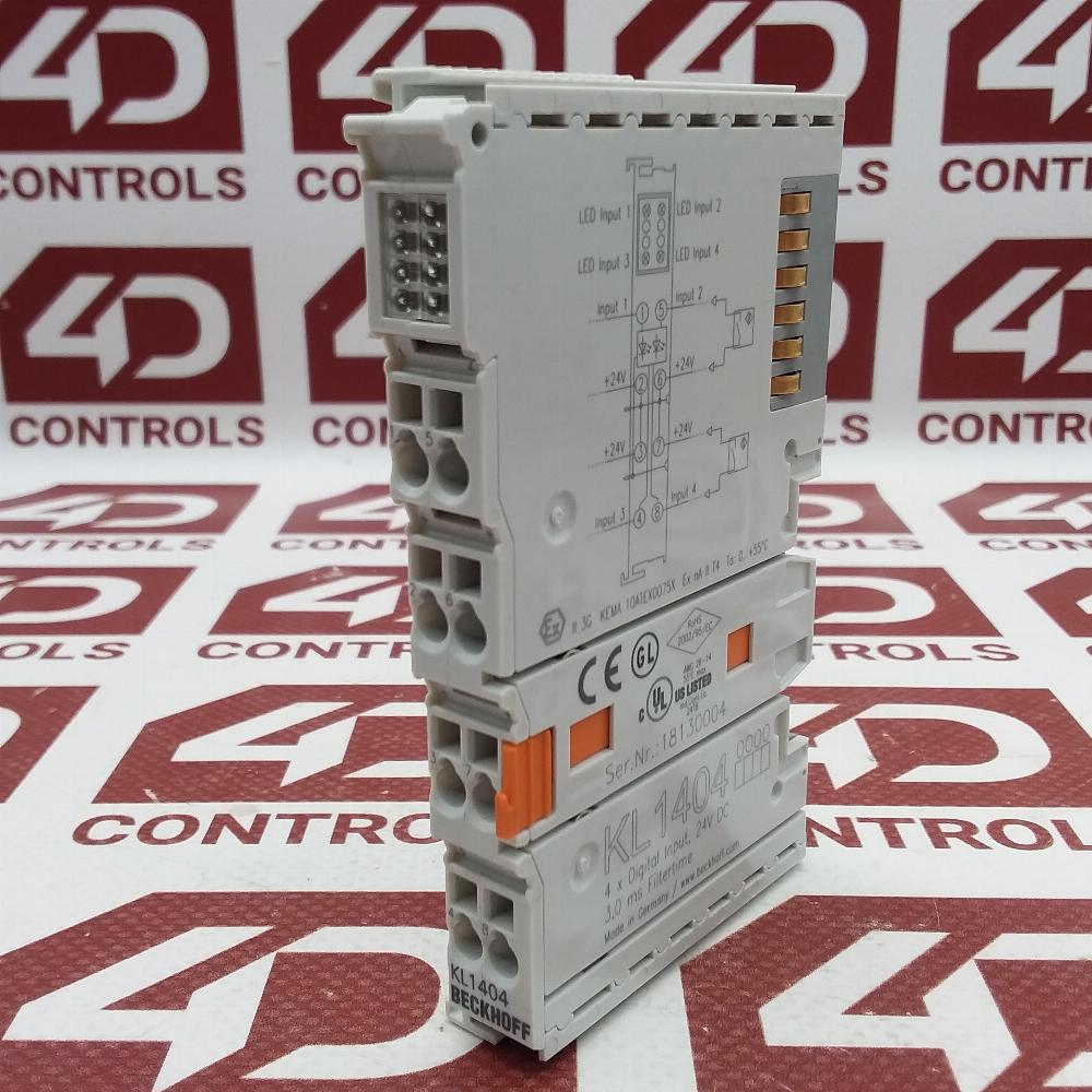KL1404 | Beckhoff | Bus Terminal, 4 Channel, Digital Input