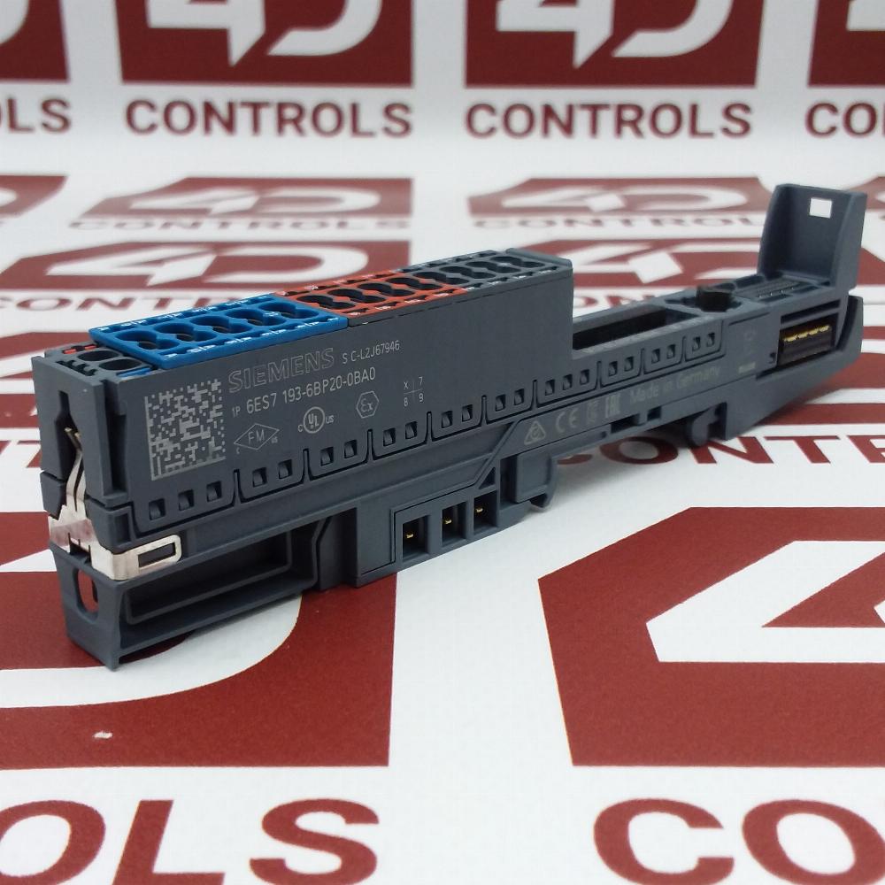 6ES7 193-6BP20-0BA0 | Siemens | Simatic ET 200SP, Base Unit