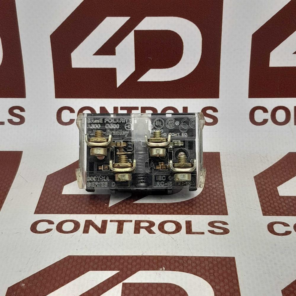 800T-XA | Allen Bradley | Contact Block 1N.O./1N.C. 600V