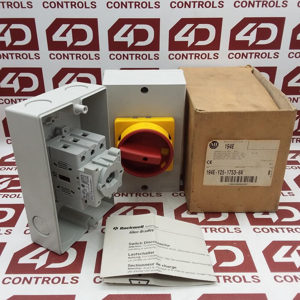 194E-Y25-1753-6N | Allen Bradley | Load Switch, Inductive