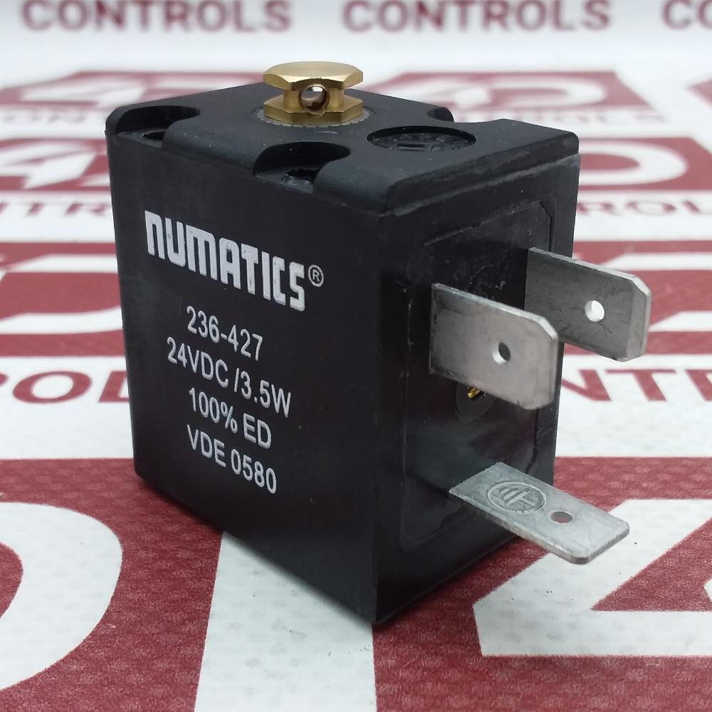 236-427 | Numatics | Valve, 24VDC, 3.5W, 15bar, 3 Blades