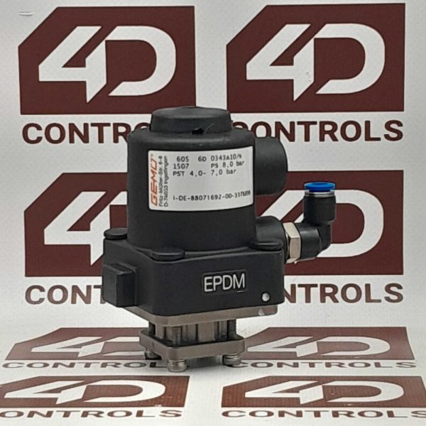 D-74653 | Gemu | (I-DE-88071692-00-3376896), PS 8.0 Bar