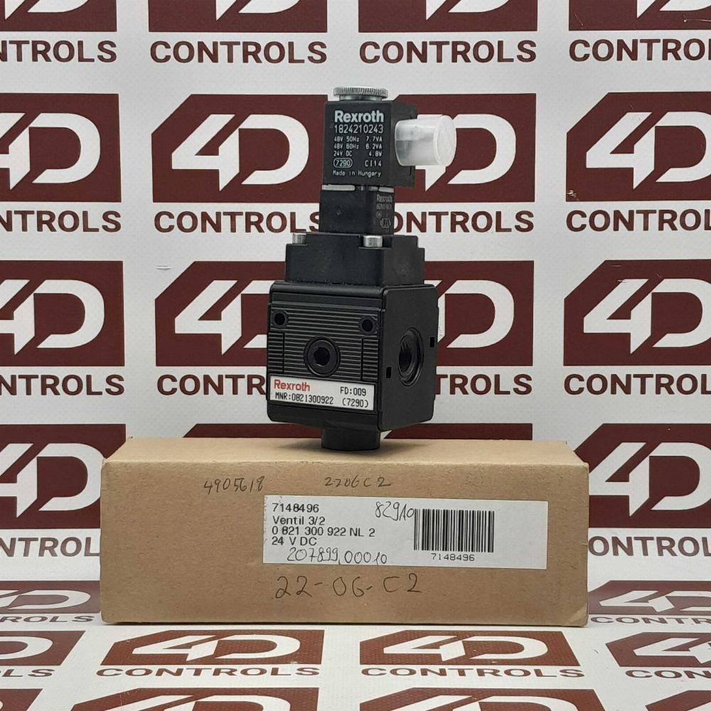 0-821-300-922 | Rexroth | Directional Control Valve, 3/2 Way
