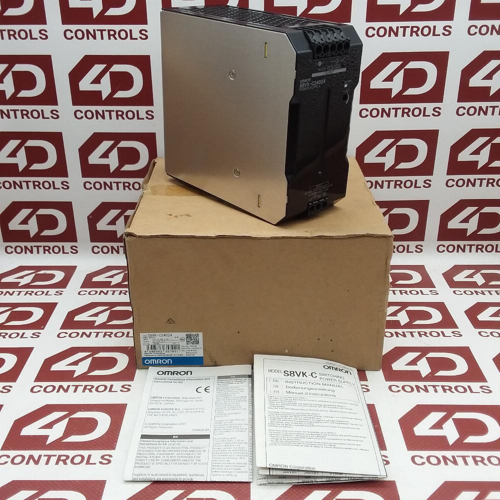 S8VK-C24024 | Omron | Power Supply, 50/60Hz, Output: 24VDC