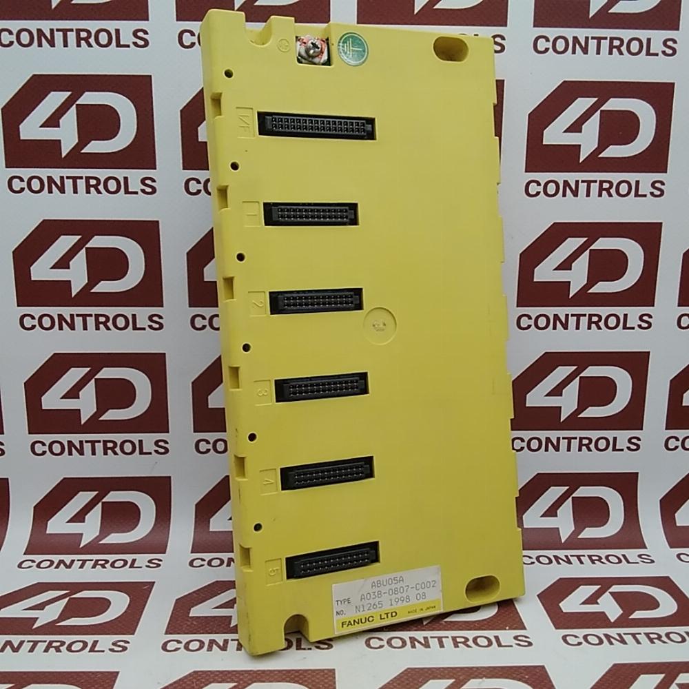 A03B-0807-C002 | Fanuc | Backplane, Rack Assembly, 5 Slot