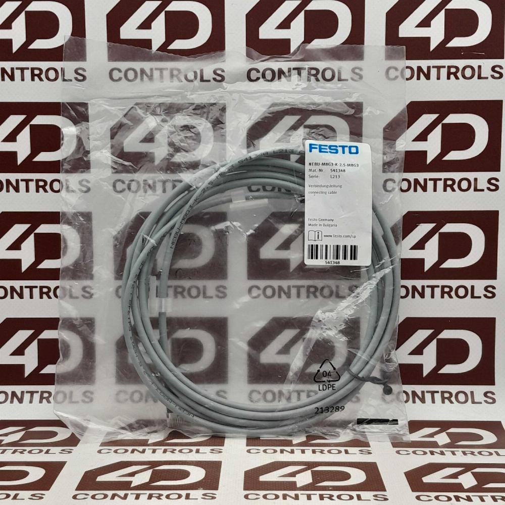 541348 | Festo | (NEBU-M8G3-K-2.5-M8G3), Connecting Cable