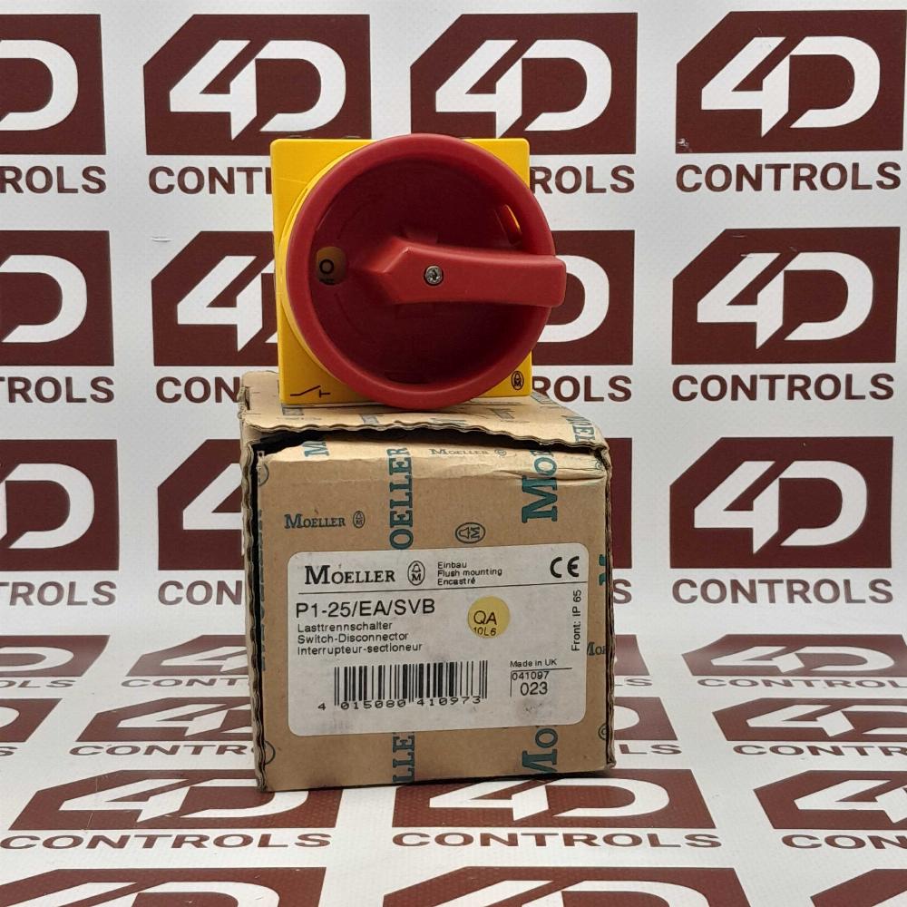 P1-25/EA/SVB | Moeller | 041097 Disconnect Switch 25A 3 Pole