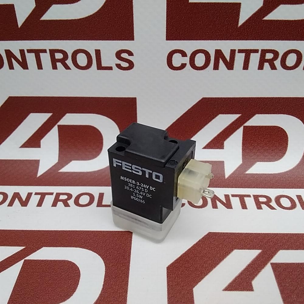MS0EB-3-24VDC | Festo | (364665), Solenoid Valve Coil, 24VDC