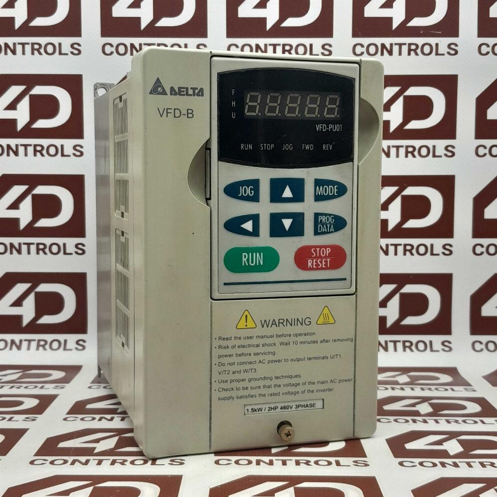 VFD015B43A | Delta Electronics | AC Drive, 2HP, 460VAC