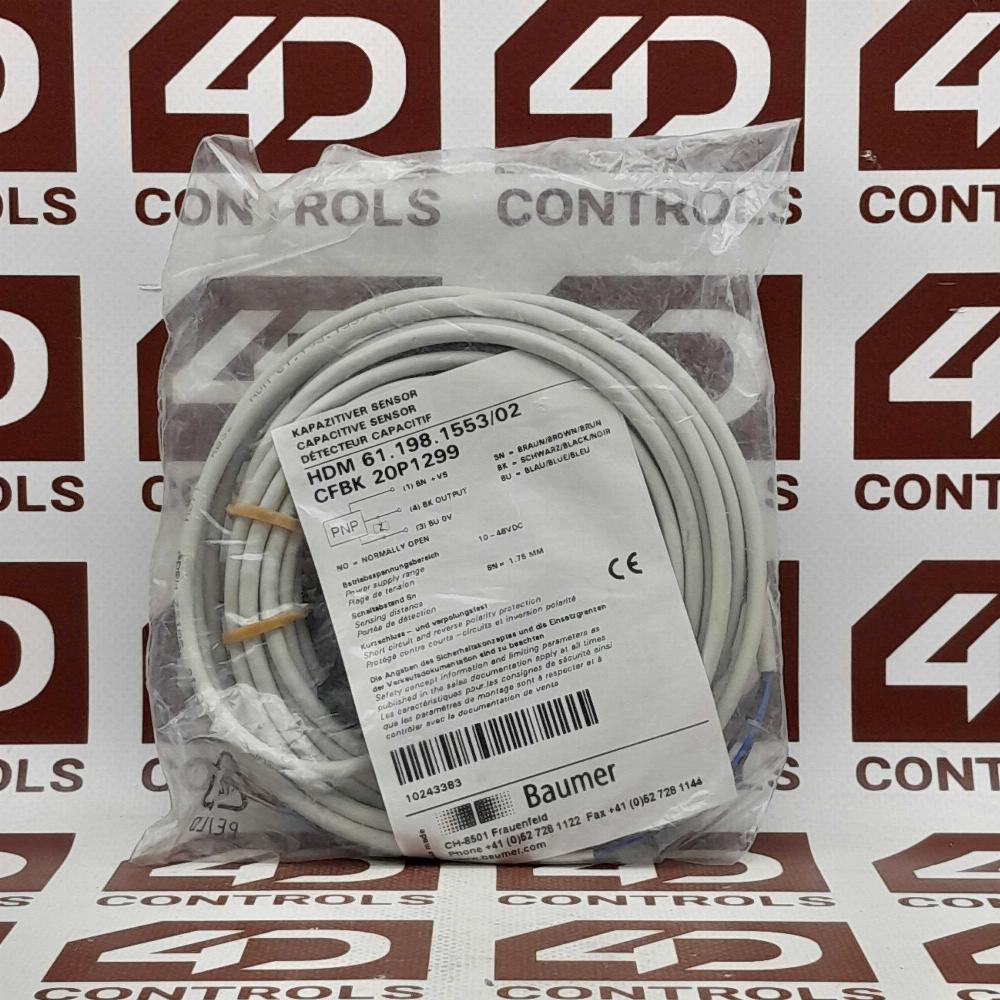 HDM 61.198.1553/02 | Baumer | Proximity Sensor 10 - 48VDC