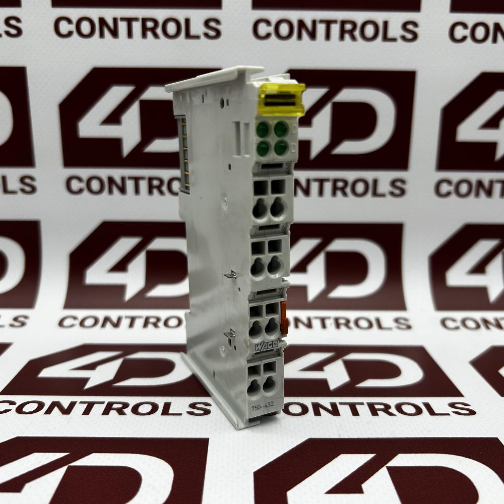 750-432 | WAGO | Digital Input Module, 4 Channel, 24VDC, 3MS