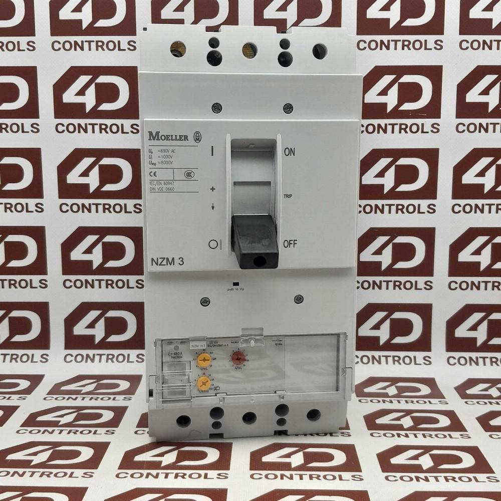 Eaton NZMH3-ME450 Circuit Breaker 3 Pole 450A