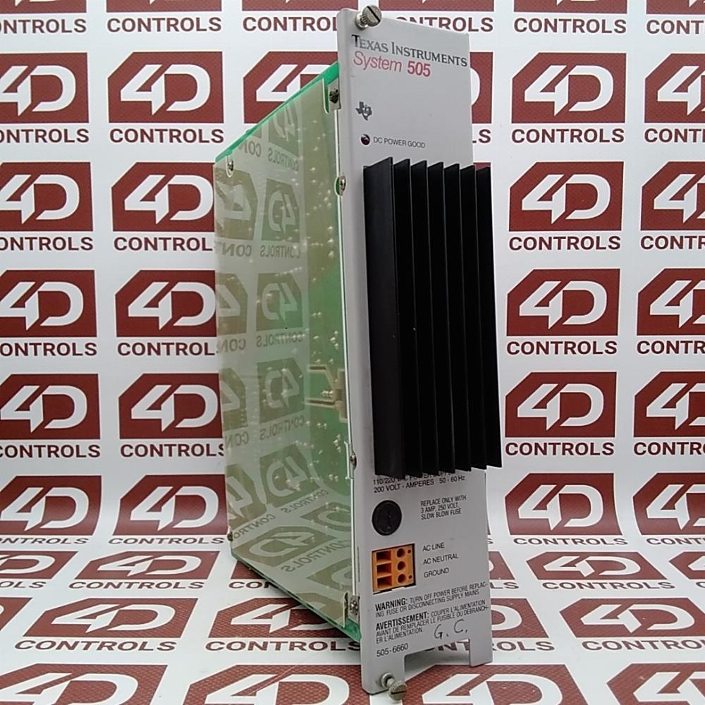 505-6660 | Texas Instruments | Power Supply Module, 50-60Hz