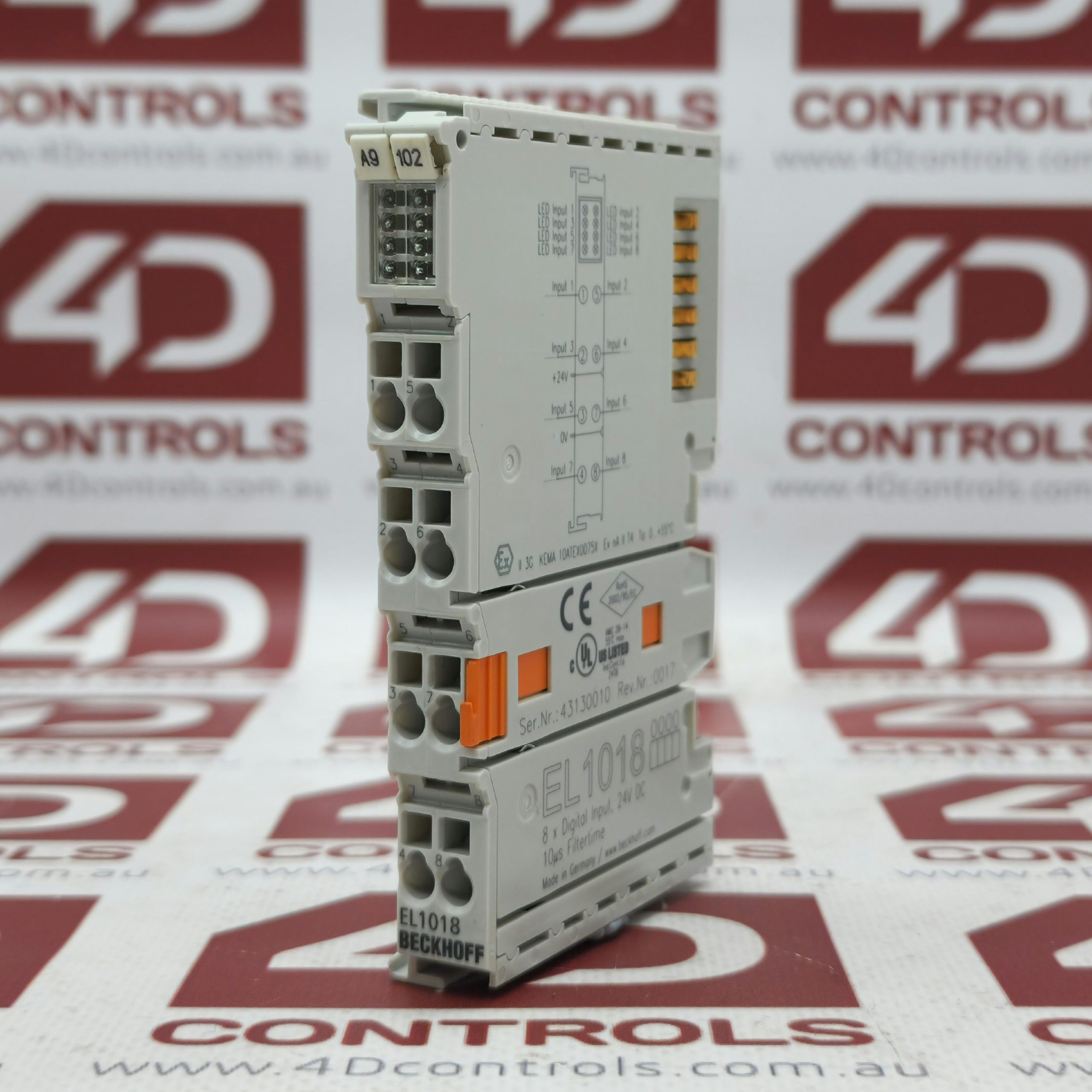 EL1018 | Beckhoff | EtherCAT Terminal, Digital, 8 Channel
