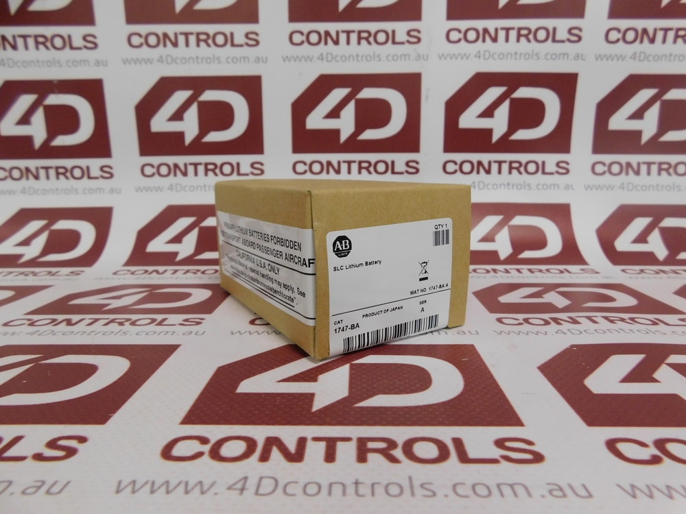 1747-BA | Allen Bradley | SLC 500, Lithium Battery