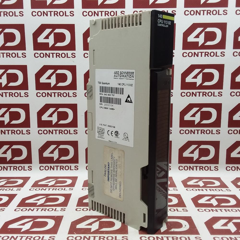 140CPU11302 | Schneider | Processor, Quantum, 1 MODBUS RS232