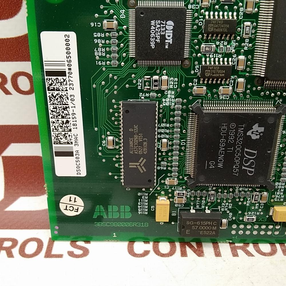3HAC18159-1 | ABB | (DSQAC503A), Control Board