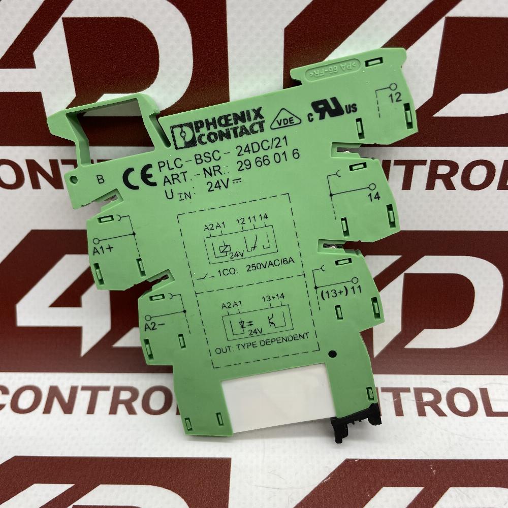 2966171 | Phoenix Contact, PLC-RSC-24DC/21, 24VDC Coil, SPDT