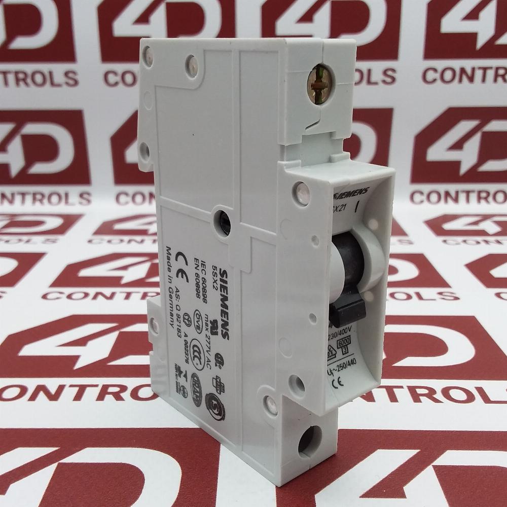 5SX21-C4 | Siemens | Circuit Breaker, C4, 230/400V