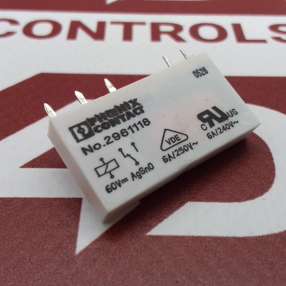2961118 | Phoenix Contact | Miniature Power Relay, Plug-In