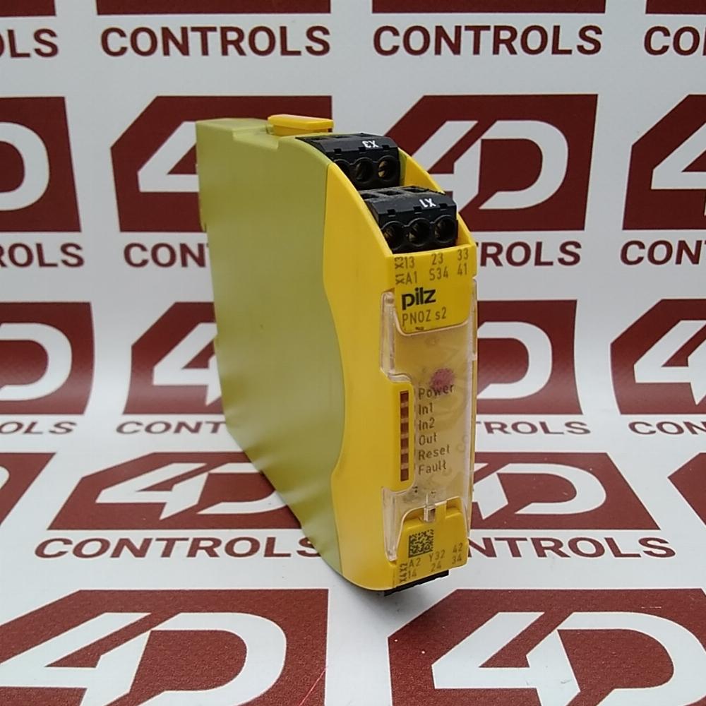 750102 | Pilz | (PNOZ S2 24VDC 3 N/O 1 N/C), Safety Relay