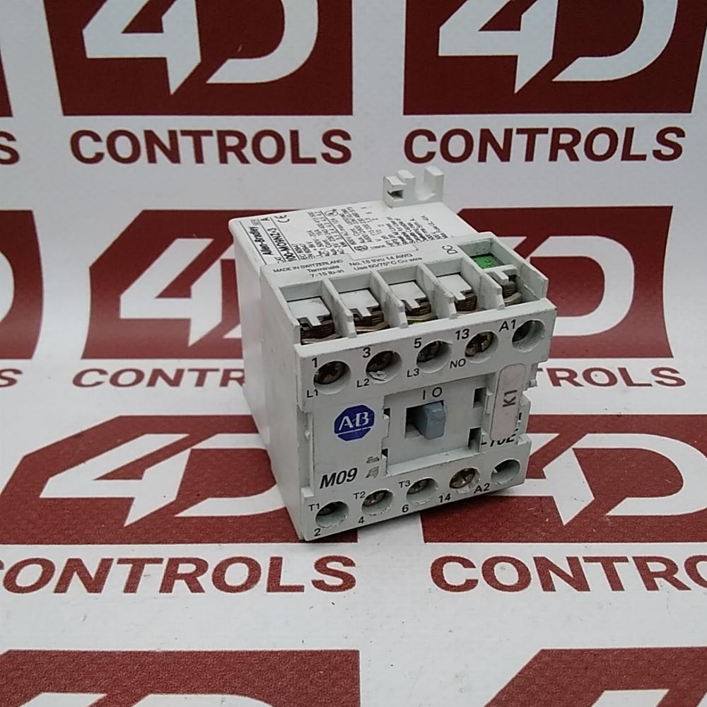 100-M09NZ243 | Allen Bradley | Contactor, 3 Pole, 9A, 24VDC