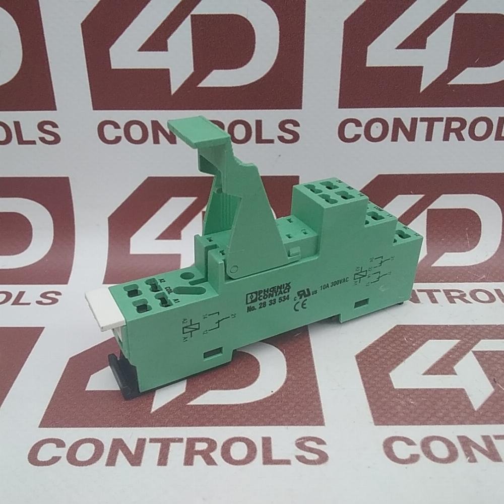 2833534 | Phoenix Contact | Relay Base, 300VAC/DC, 10A
