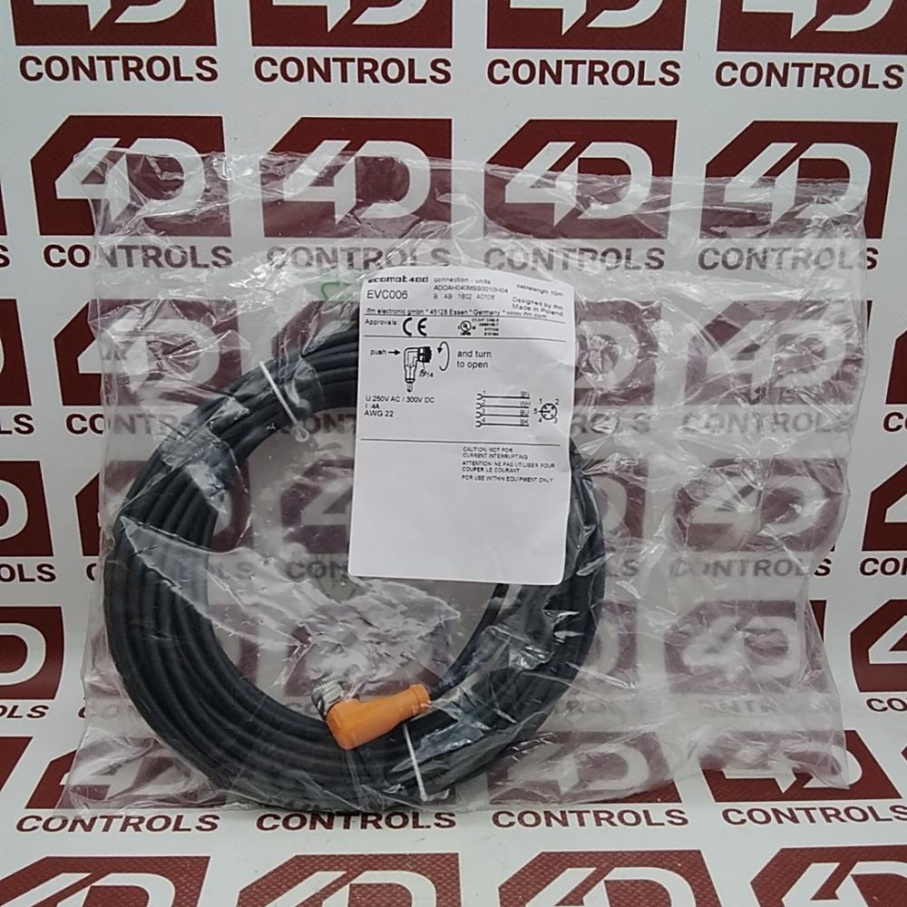 EVC006 | IFM Efector | Sensor Cable, Right Angled Connector