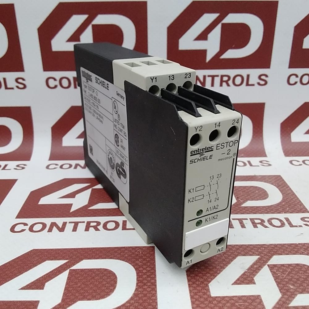 ESTOP-2 | SCHIELE | Safety Relay Module, 1.25A, 24VAC/DC