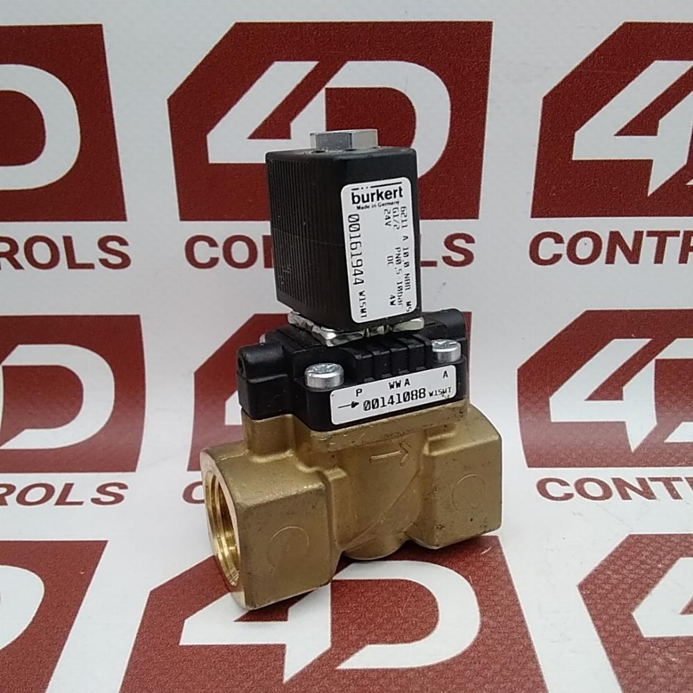 00161944 | Burkert | Solenoid Valve, 2 Port, 24VAC, 2-Way
