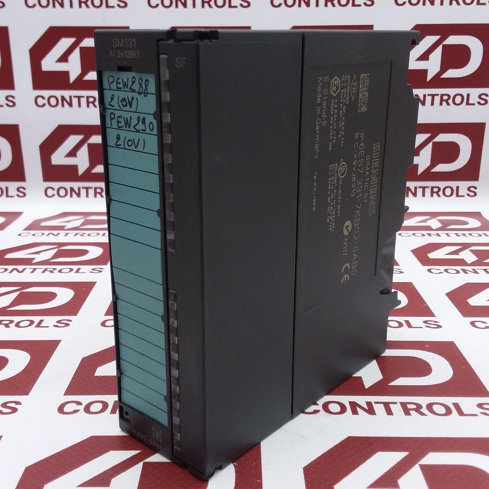 6ES7 331-7KB02-0AB0 | Siemens | Simatic S7-300, Input Module