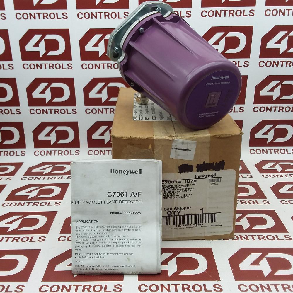 C7061A 1079 | Honeywell | Ultraviolet Flame Sensor, 50/60Hz